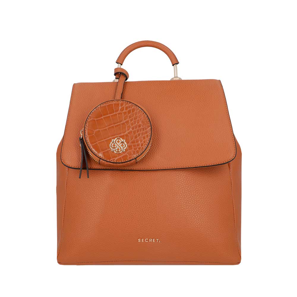 Mochila Secret Sofia FW25 L Café Medio | Abc