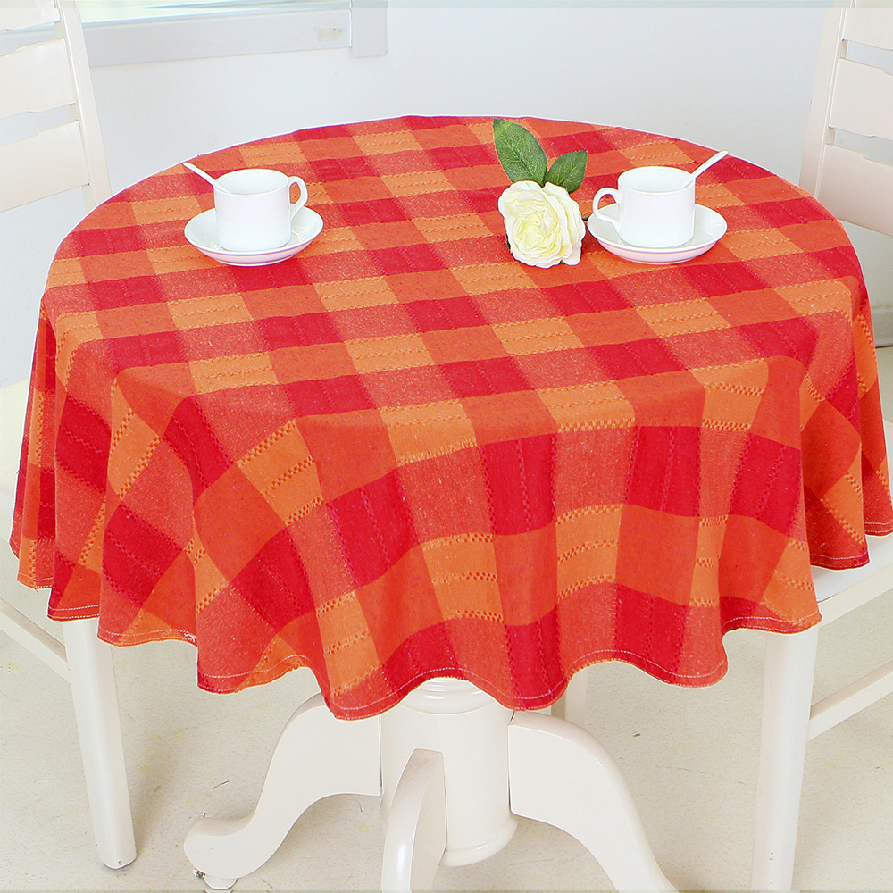 Mantel Redondo Doral Escoces 180 cm | Abc