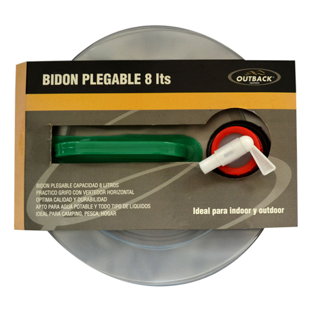 Bidón Plegable Outback 8 Lts | Abc
