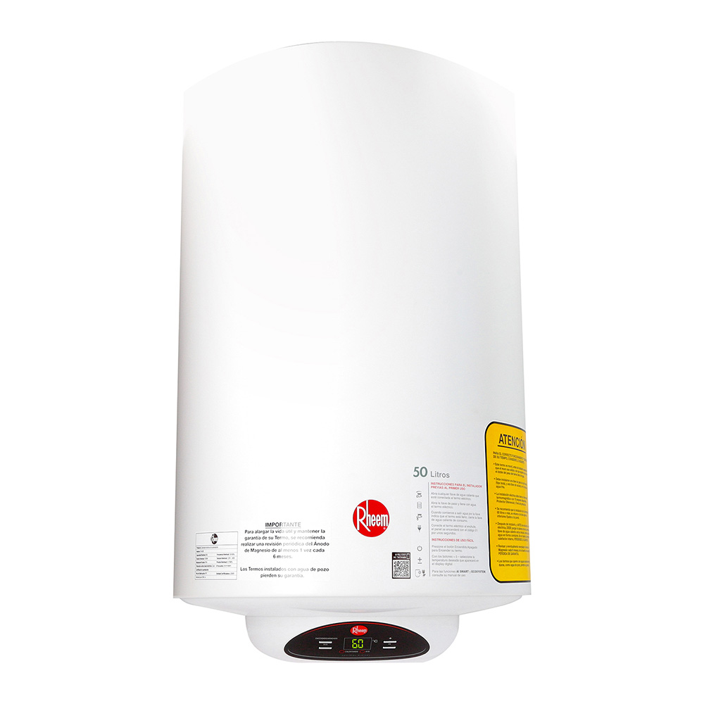 Termo Eléctrico Digital Rheem 50 lts. | Abc