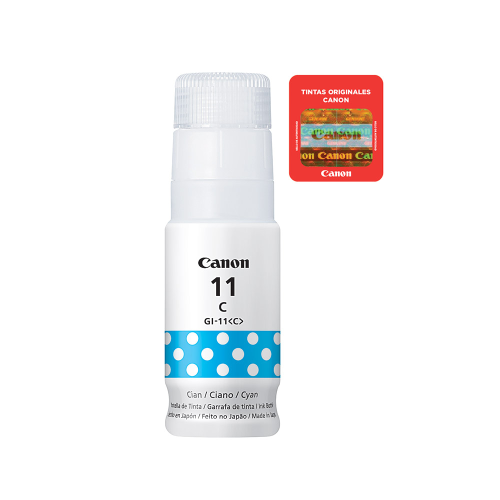 Tinta Botella Canon GI-11 Cyan | Abc