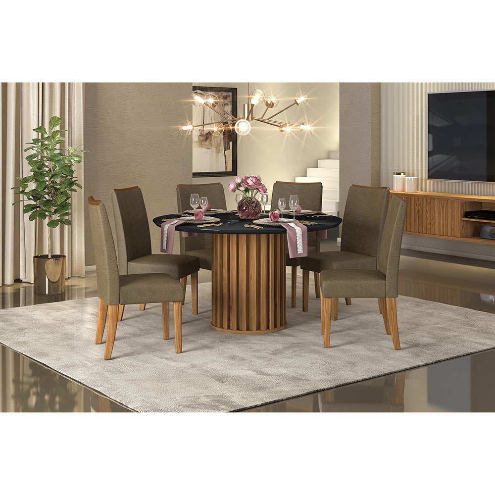 Juego de Comedor Favatex Hassel | Abc