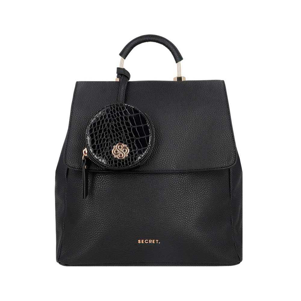 Mochila Secret Sofia FW25 L Negro | Abc
