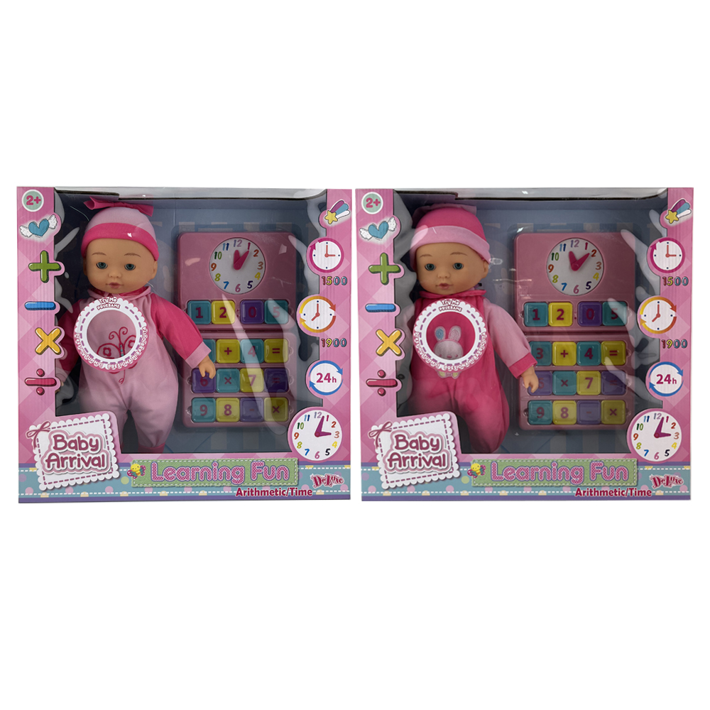 Muñeca Baby Doll Learning Time Deluxe | Abc