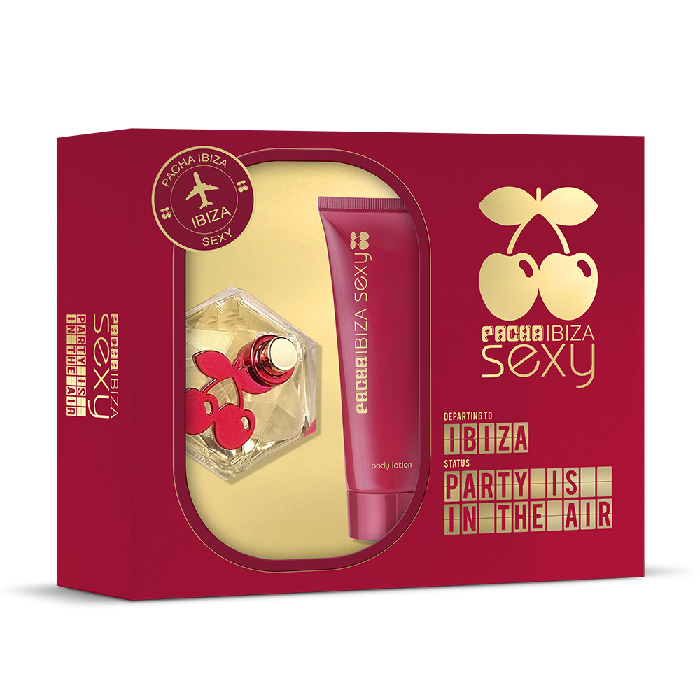 Set Pacha Ibiza Sexy Coffret EDT 80 ml + Body Lotion 75 ml | Abc