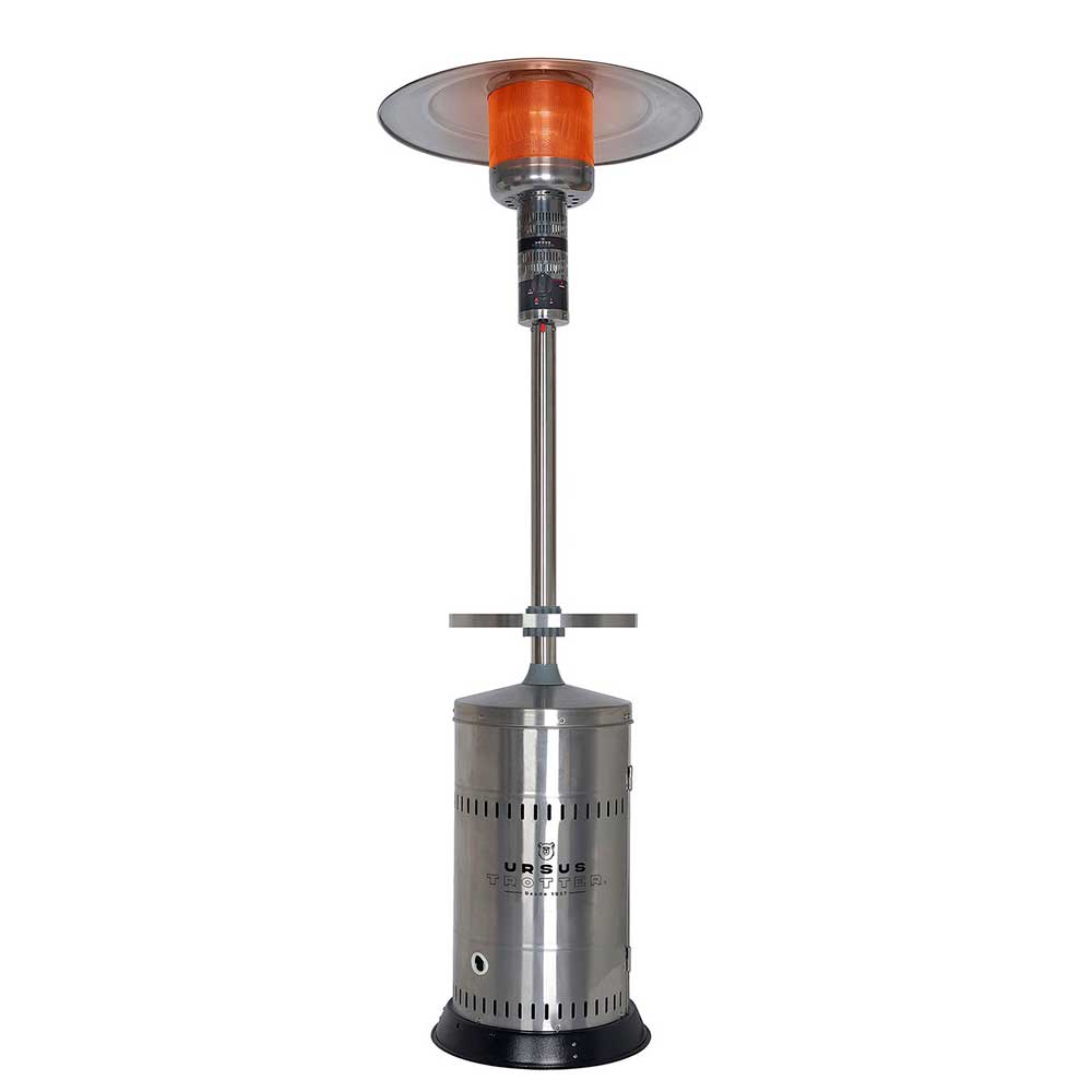 Estufa de Terraza a Gas Ursus Trotter UT 15-K Inox 15 kg. | Abc