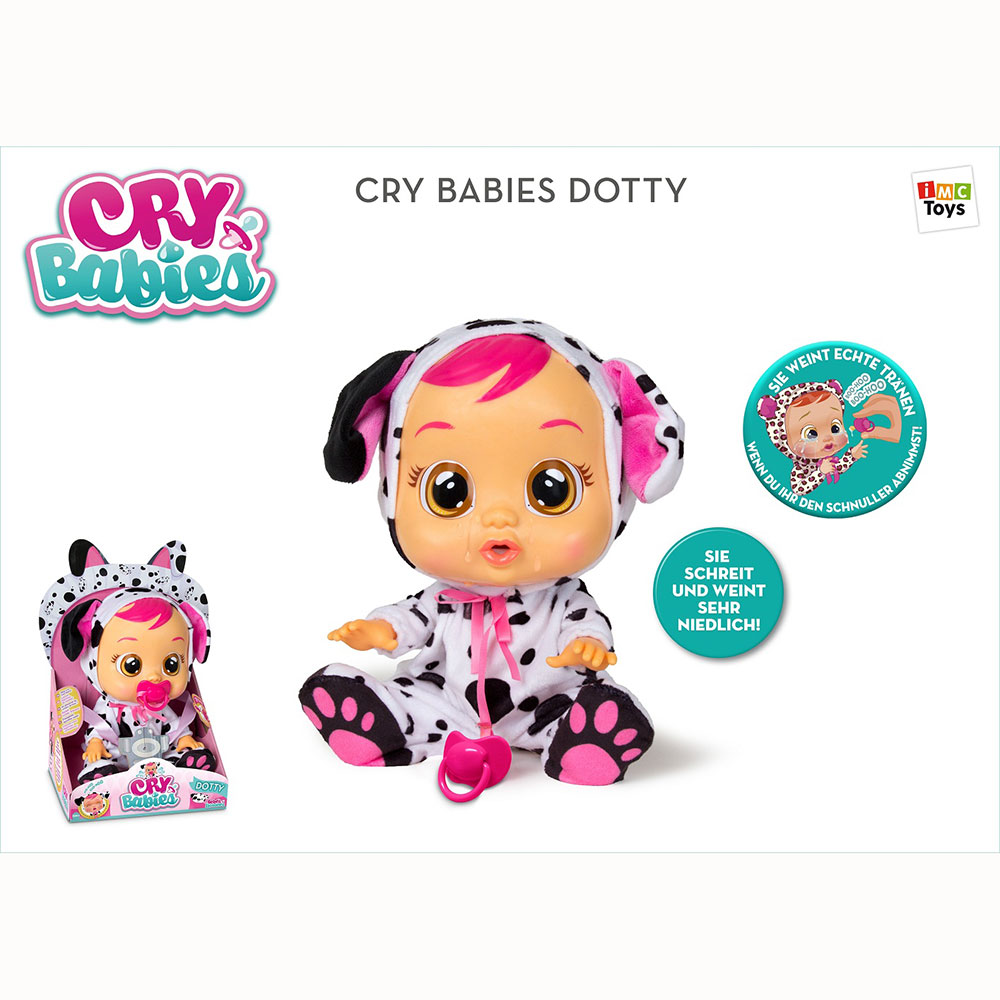 CRY BABIES DOTTY (dalmatian) CRY BABIES | Abc