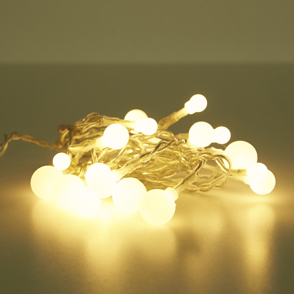 Set 20 Luces Esferas Led 3 Tipos Casanova | Abc