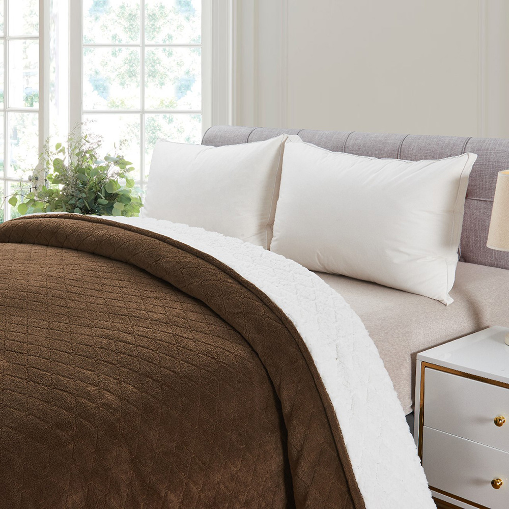 Cobertor Illusions King Liso Coral | Abc