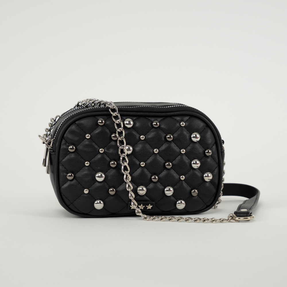 Bolso Perla Negro Icono | Abc