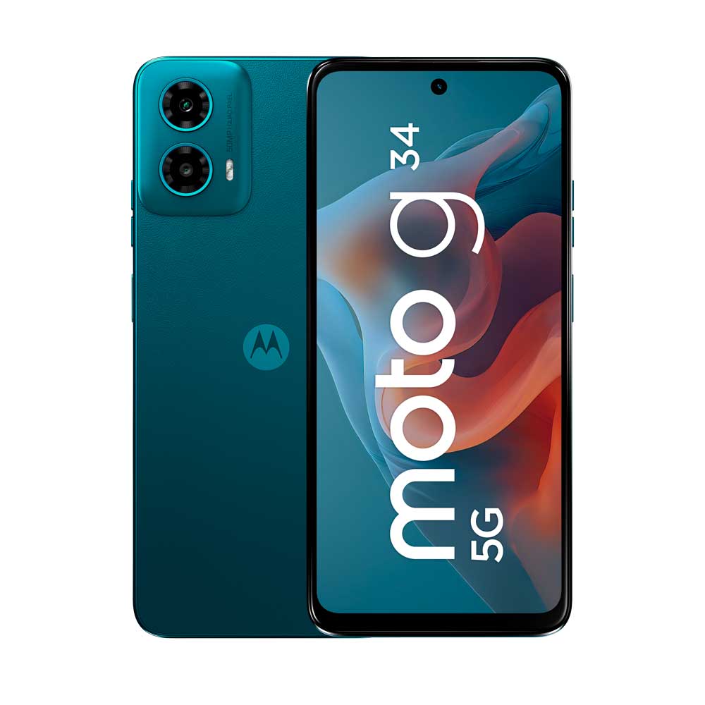 Celular Motorola Moto G34 5G 256GB 6,5" Verde Liberado | Abc