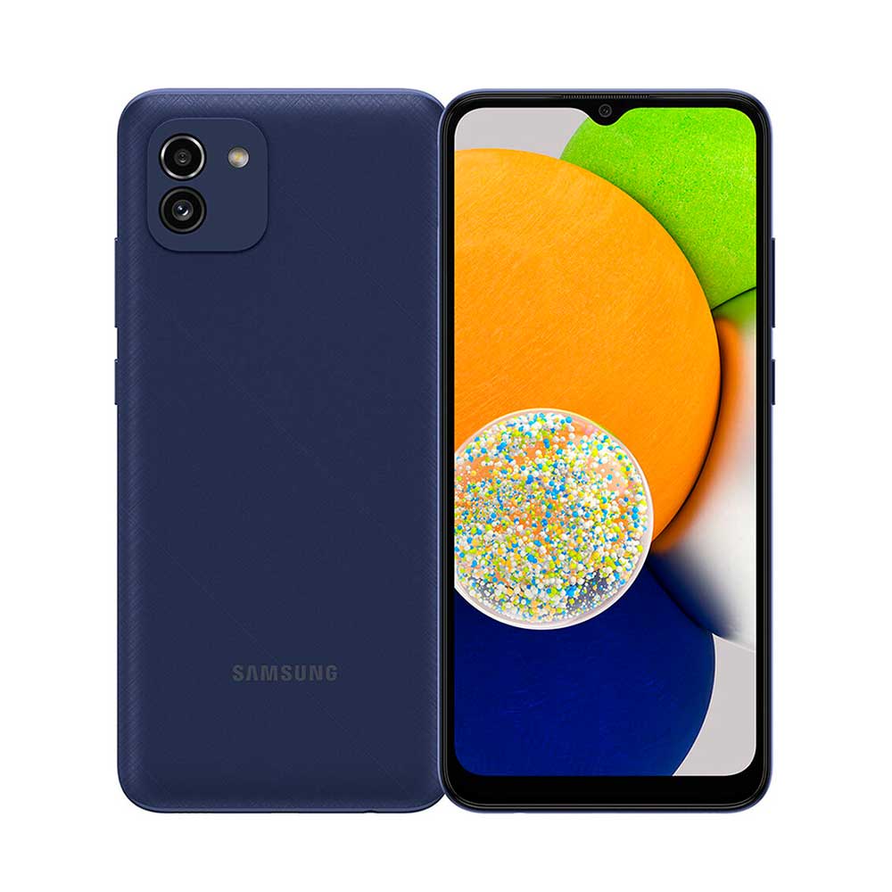 Celular Samsung Galaxy A03 128GB 6,5" Azul Liberado | Abc