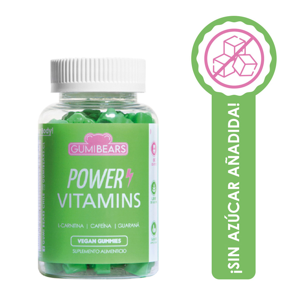 Vitaminas Power Energizante 1 Mes GumiBears | Abc