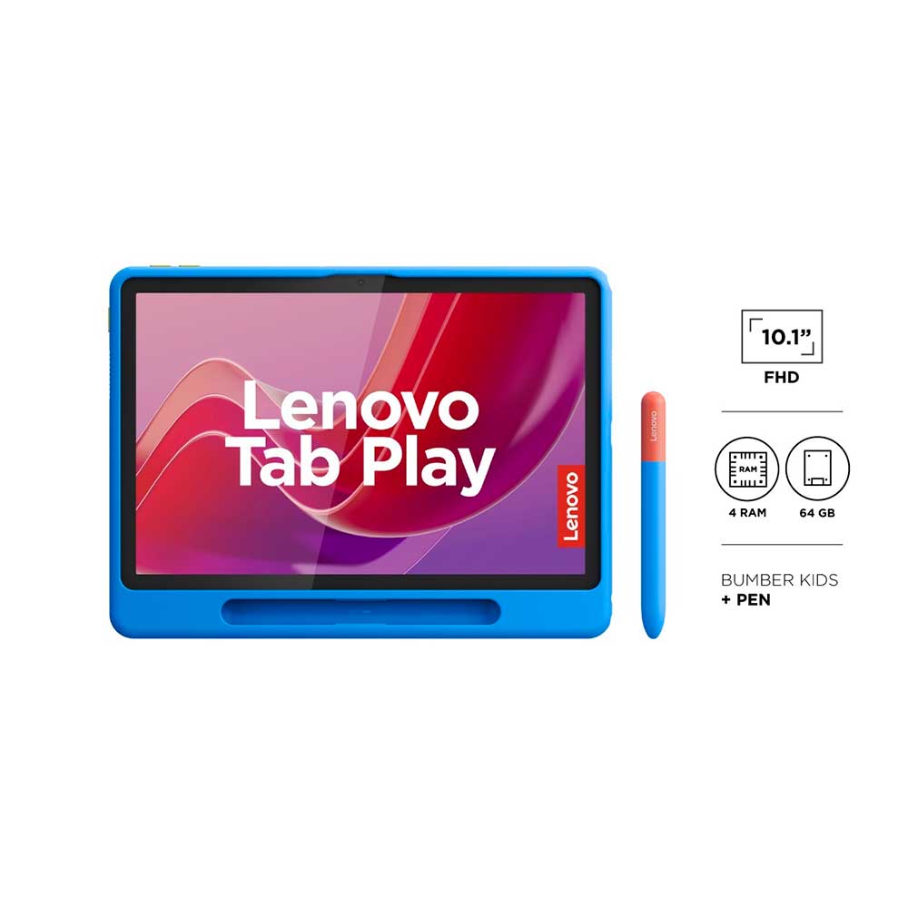 💻 Tablet Lenovo Tab Play MTK G85 4GB 64GB (WIFI) Kids con Bumper Case ...