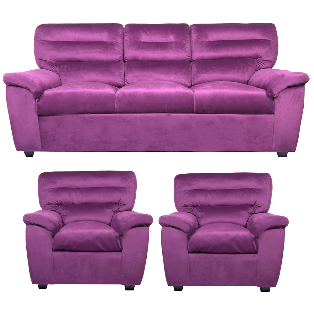 Juego de Living Ruby 3|1|1 | Abc