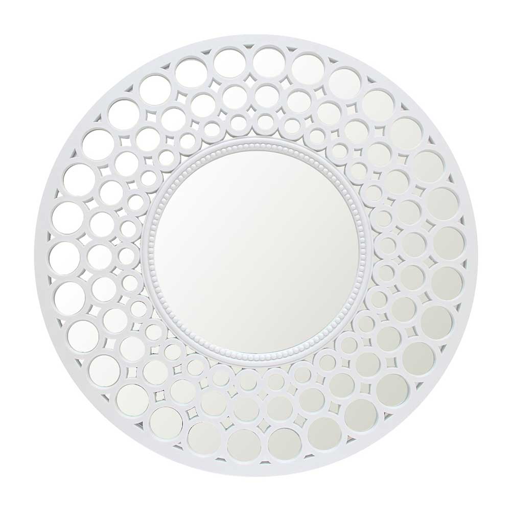 Espejo Plástico Vgo Circular 63 cm Blanco | Abc